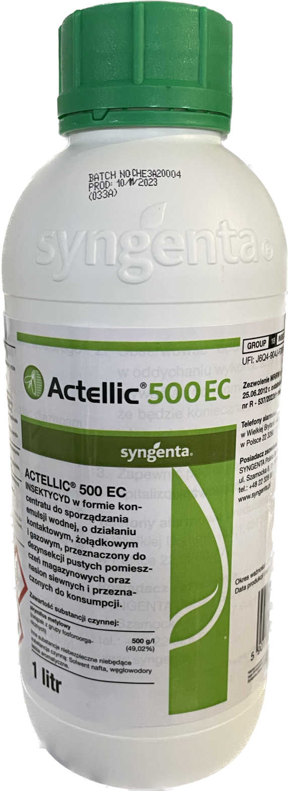 Actellic 500 EC 1l | Środki Ochrony Roślin \ Insektycydy | Agro-Farmer.pl